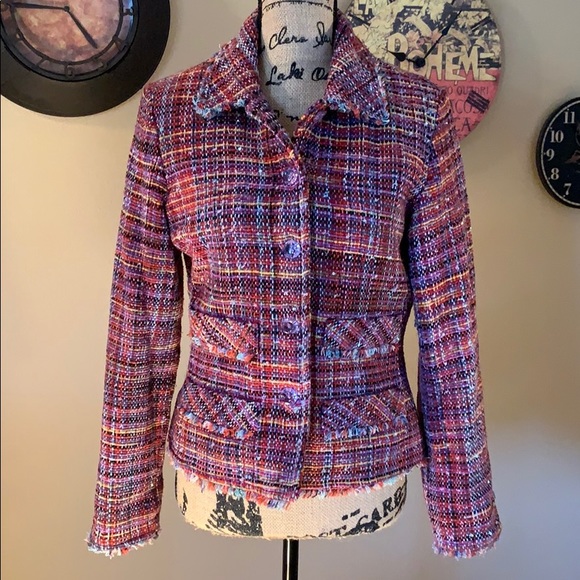 Anage | Jackets & Coats | Vintage Tweed Jacket | Poshmark